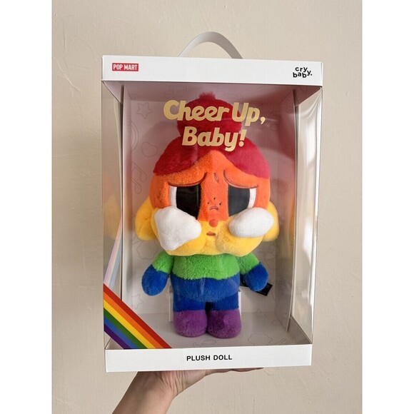 POP MART | Toys | New Pop Mart Cry Baby Cheer Up Baby Series Plush Doll ...